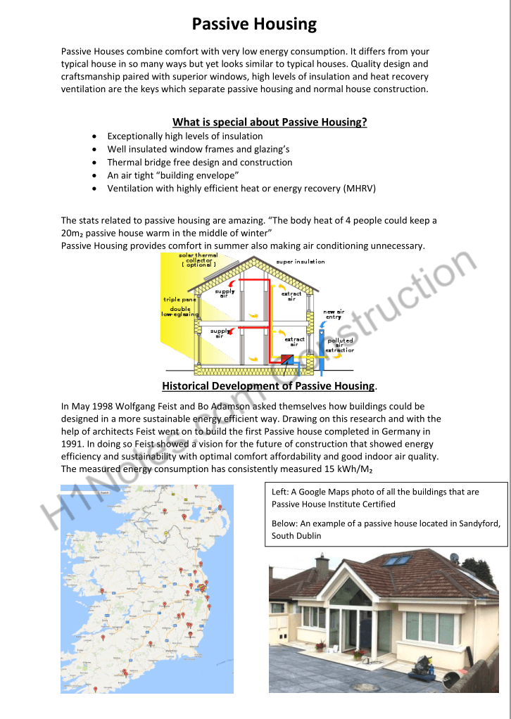 Construction Studies Minimised Notes & Project - H1 Notes